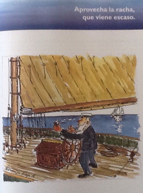 Aprovecha la racha, que viene escasa. - Conocer el Castellano