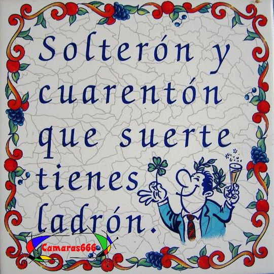 Cuarentón y solterón, !qué suerte tienes ladrón! - Conocer el Castellano