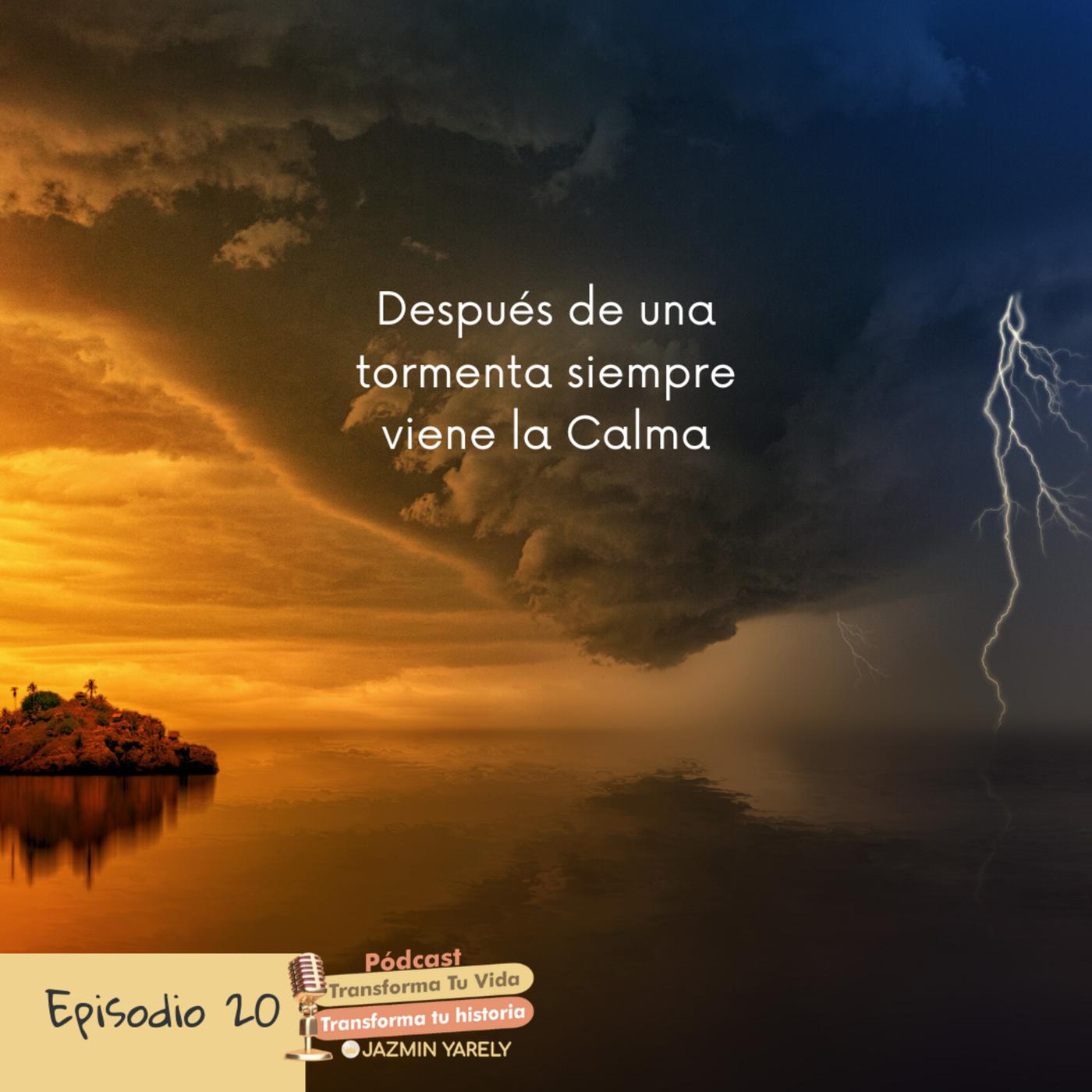 Después de la tormenta viene la calma. - Conocer el Castellano